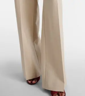 Magda Butrym Wool Flared Trousers