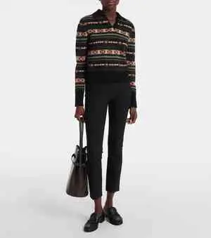 Vince Argyle Cashmere Sweater - Multicoloured