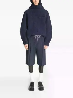 Dries Van Noten Wool Bermuda Shorts