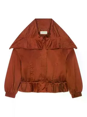 Dries Van Noten Quilted Ruffled Jacket