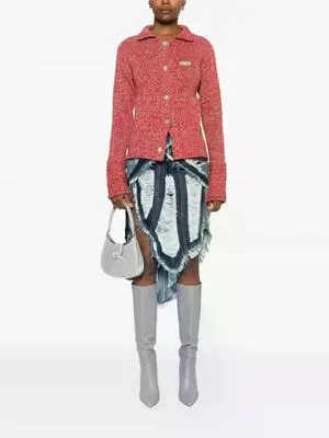Off-White Shredded Mini Skirt