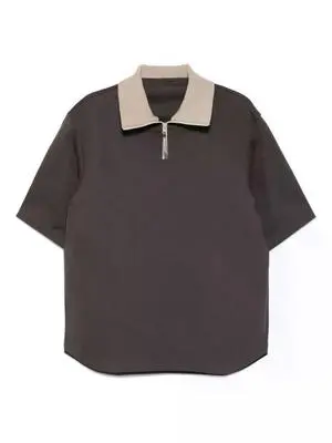 CROQUIS Zip-up Polo Shirt