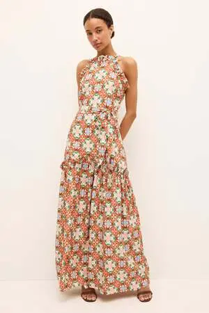 MARIE OLIVER Keenan Printed Column Dress - Mosaic