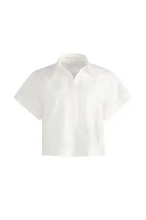 MARIE OLIVER Evelyn Crop Top - Optic