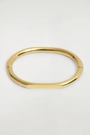 Cos Sculpted Bangle Gold
