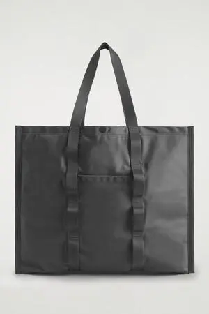 Cos Transit Tote Bag Nylon Gray