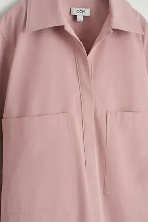 Cos Utility Mini Shirt Dress