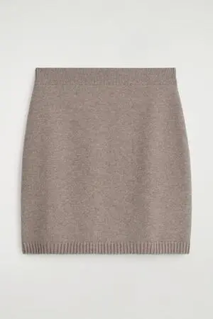 Cos Merino Wool Mini Skirt