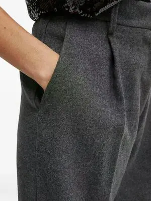 FORTE_FORTE Pleated Trousers - Grey
