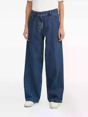 FORTE_FORTE Pleat-detailed Jeans