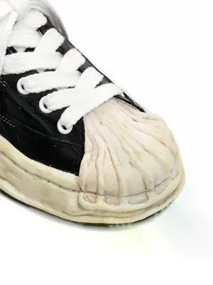 Mihara Yasuhiro Blakey Film-attached Sneakers - Black