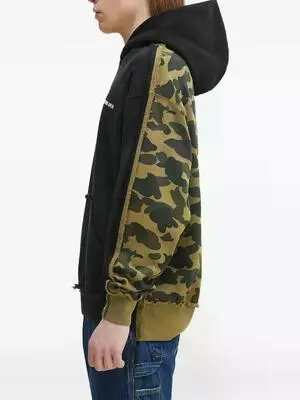 A BATHING APE Camouflage-print Hoodie