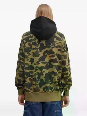 A BATHING APE Camouflage-print Hoodie