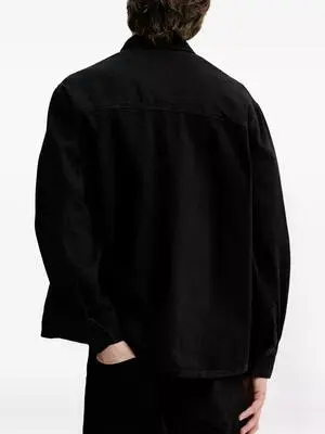 HELIOT EMIL Triangle-detail Shirt Jacket