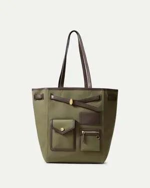 Veronica Beard Cargo Dash Tote Bag - Cypress