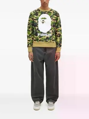 A BATHING APE Camouflage-print Sweatshirt