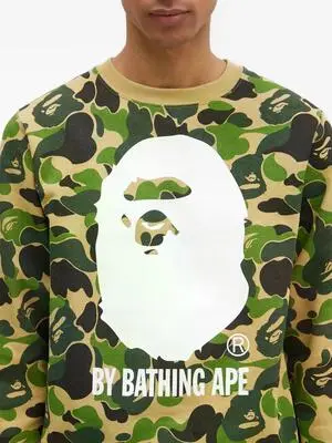 A BATHING APE Camouflage-print Sweatshirt