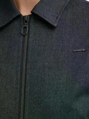 G-star Raw Logo-plaque Collared Jacket