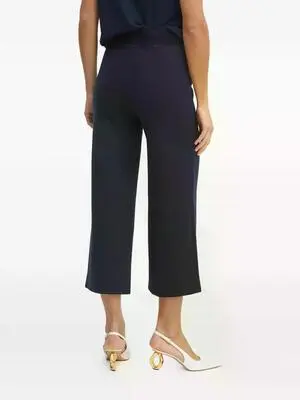 Luisa Spagnoli Ribbed Wide-leg Trousers