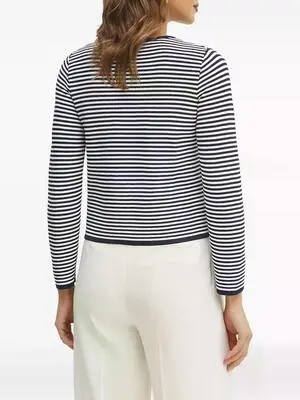 Luisa Spagnoli Striped Cardigan