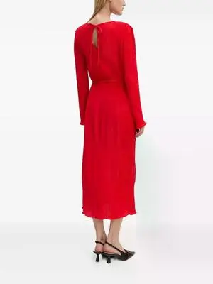 NEVER FULLY DRESSED Long-sleeve Midi Dress