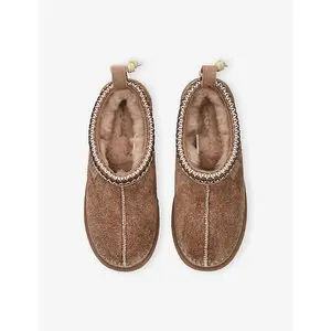 UGG Tasman Sheepskin-lined Suede Slippers
