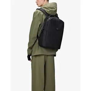 Rains Clip Front Backpack - Black