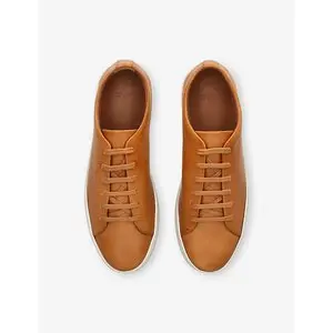 JAK Royal Leather Low-top Trainers - Tan