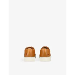 JAK Royal Leather Low-top Trainers - Tan