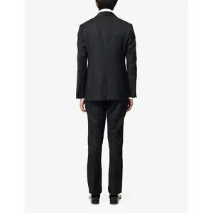 TOM FORD Shawl-lapel Tapered-leg Master Evening Wool Suit