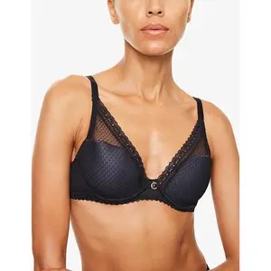 Chantelle Romance Lace-overlay Bra