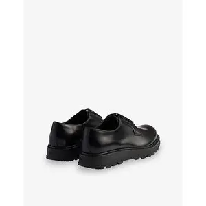 Prada Lug-sole Leather Derby Shoes