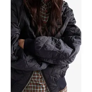 Prada Re Nylon Lightweight Quilted Woven Jacket