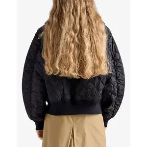 Prada Re Nylon Lightweight Quilted Woven Jacket