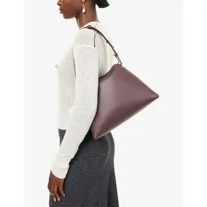 Erdem Large Bloom Leather Shoulder Bag