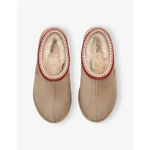 UGG Tasman Ii Suede Slippers - Beige Comb