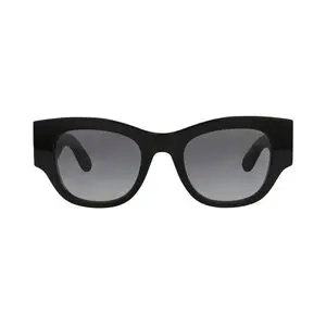 Alexander McQueen Square Frame Sunglasses - Black