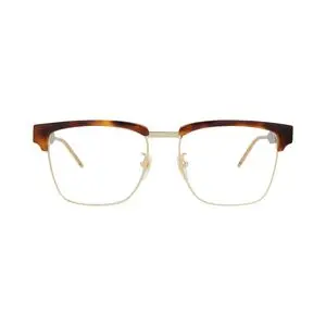 Gucci Square Optical Glasses - Brown