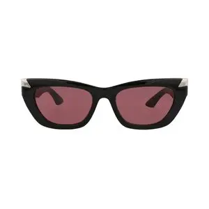 Alexander McQueen Cat Eye Sunglasses - Black