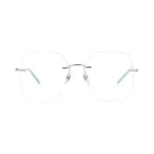 Gucci Square Optical Glasses - Silver