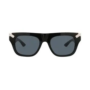 Alexander McQueen Square Full Rim Sunglasses Black