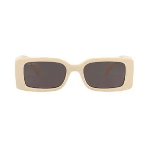 Gucci Square Frame Sunglasses Cream