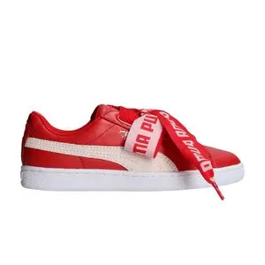 PUMA Basket Heart De Sneakers - Red