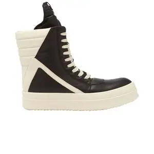 Rick Owens Hollywood Runway Mega Geobasket High Top Sneakers