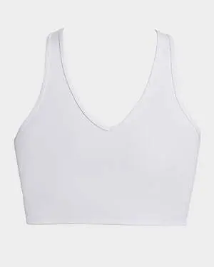 SEAAV Coast To Coast V-neck Bra Top - White