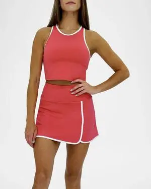 SEAAV Coastal Active Tank Top - Coral