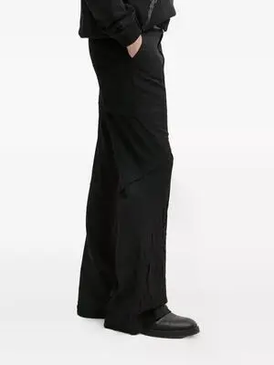 HELIOT EMIL Pleated Panel Tailored Trousers