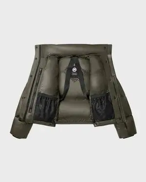 Canada Goose Cypress Cropped Puffer Black Label