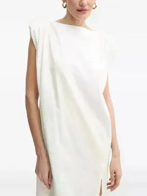 Pinko Padded-shoulder Dress