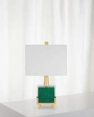 COUTURE LAMPS Petit Fors 18" Accent Lamp - Green